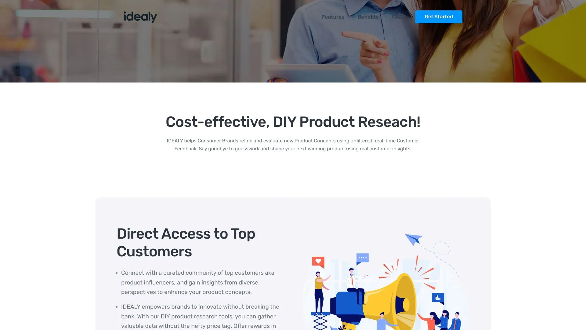 IDEALY - Real-time Customer Feedback for Product Validation | Creati.ai