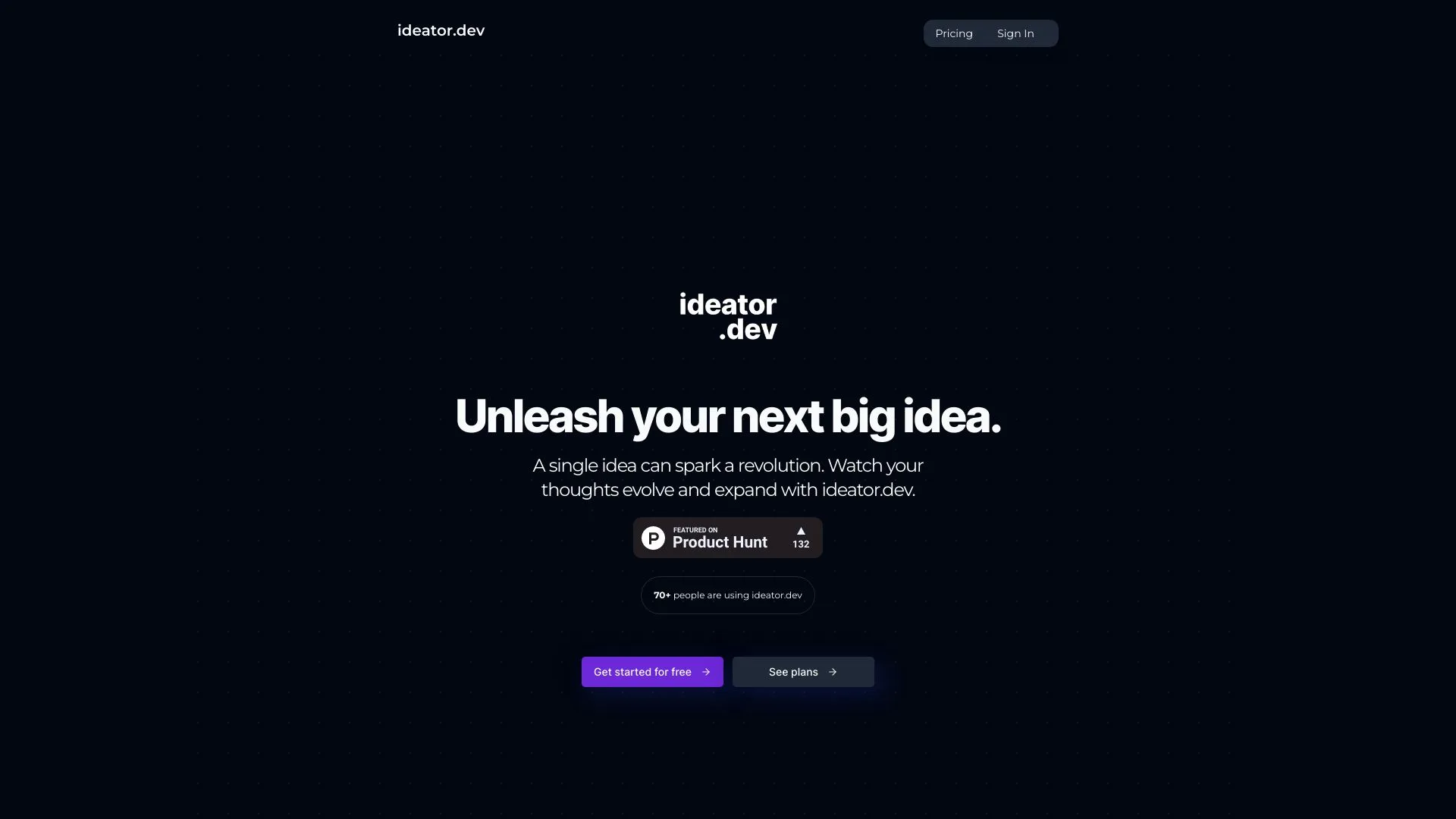 Inspiq by Ideator: AI-Powered Idea Development Platform | Creati.ai