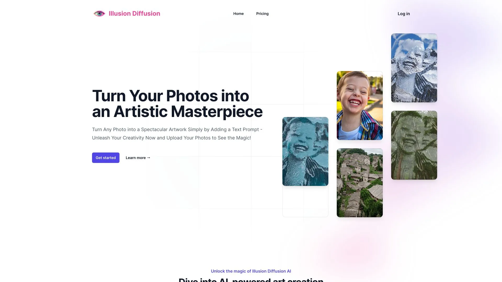 Transform Photos into Optical Illusions - Illusion Diffusion AI | Creati.ai