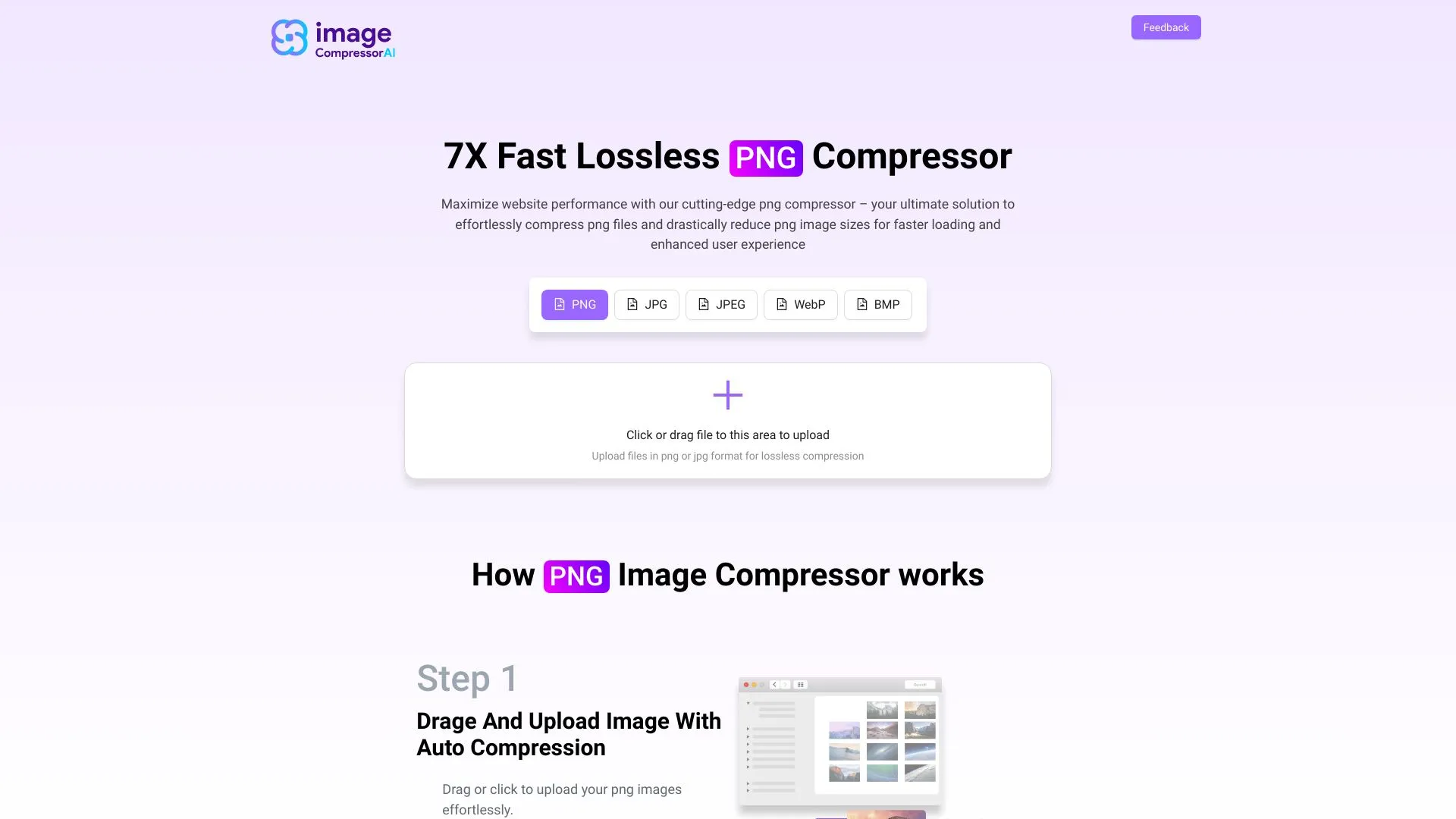 Free Online Image Compressor | PNG, JPG, WEBP, BMP | Creati.ai