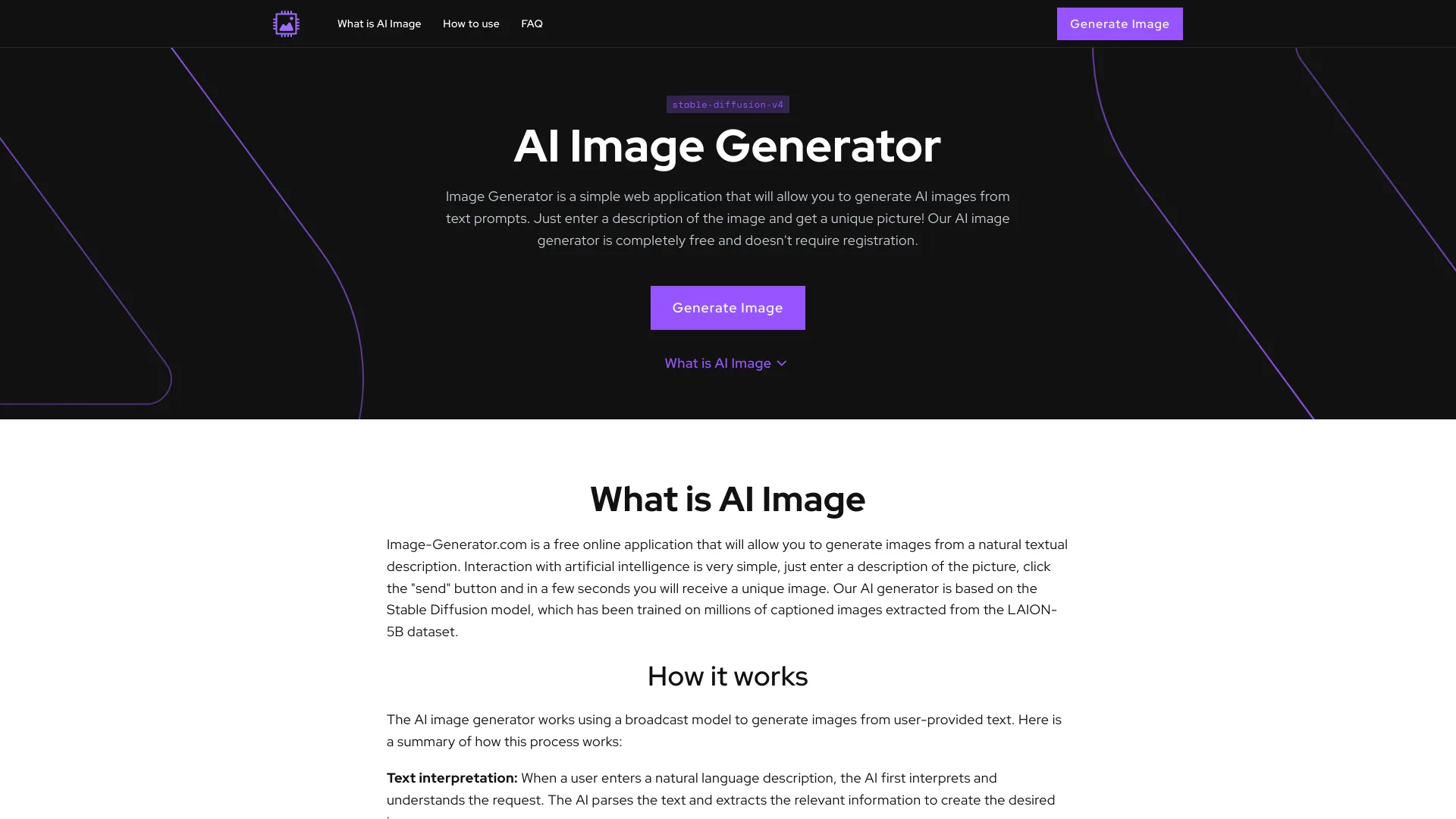 Free AI Image Generator - Create Stunning Images Online | Creati.ai