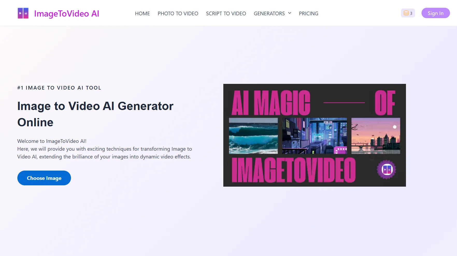 ImageToVideo AI: Free Online Image to Video Converter | Creati.ai