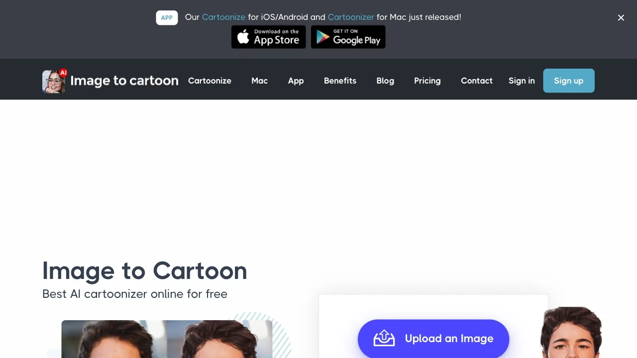 Transform Your Photo to Cartoon - Online AI Cartoonizer | Creati.ai