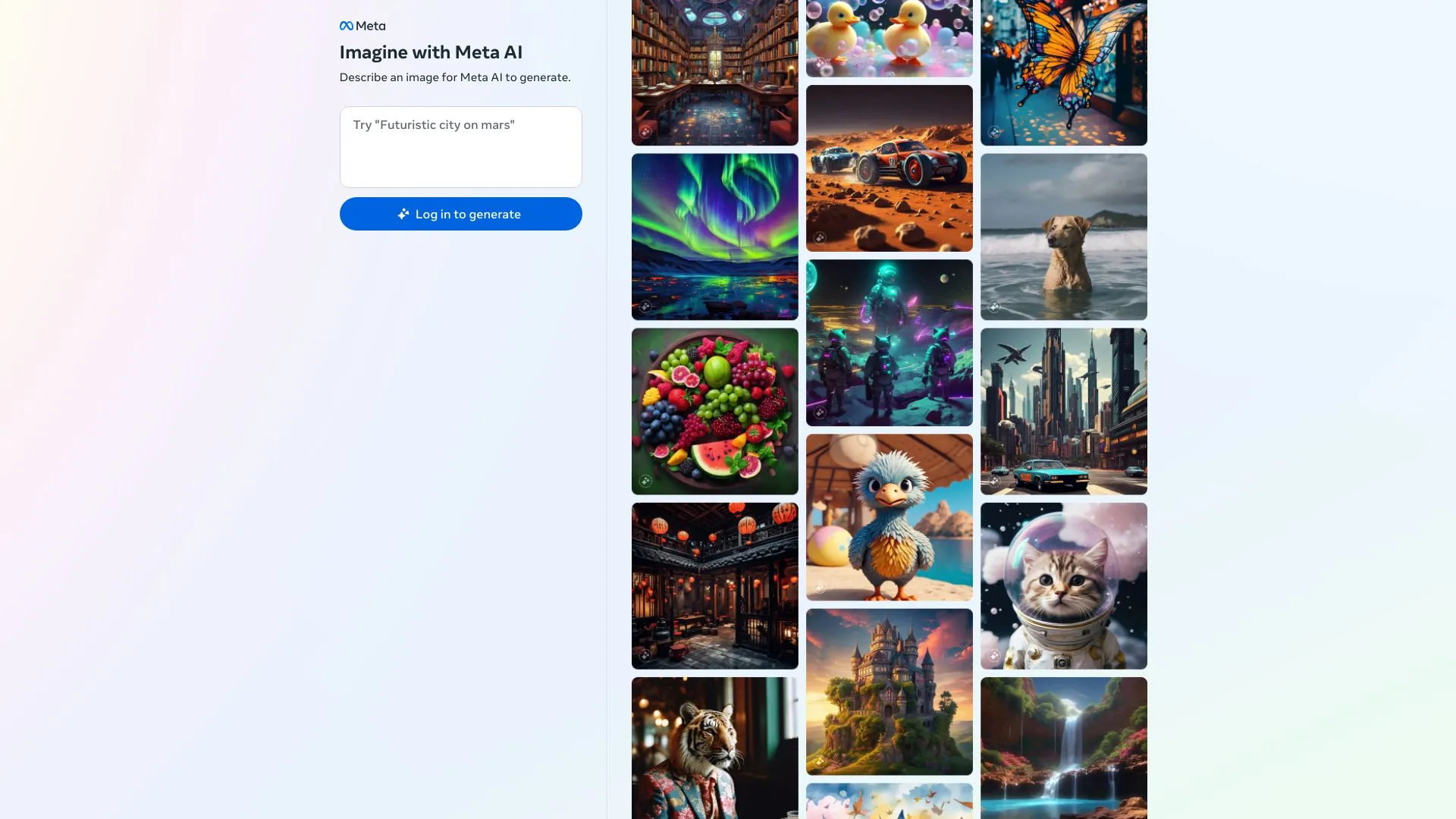 Meta Imagine: AI Image Generation Tool | Creati.ai