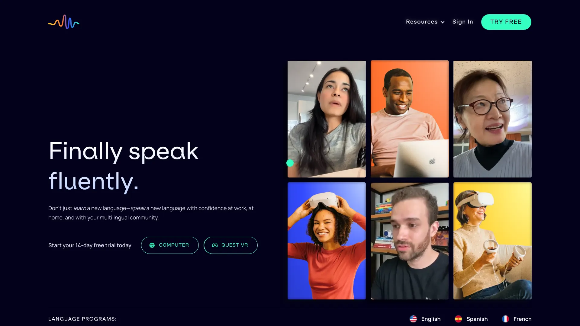 Immerse: VR Language Learning for Fluency | Creati.ai
