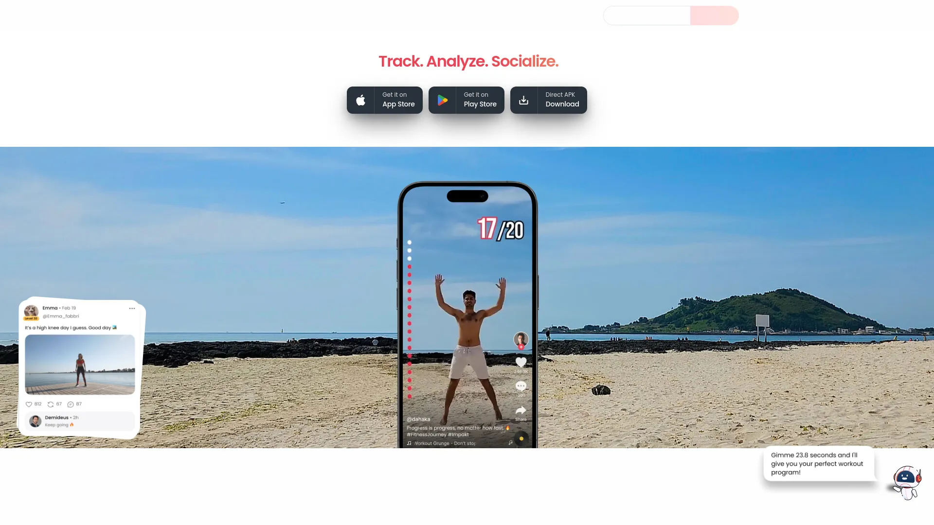 Impakt AI Coach: Your Personal Fitness AI Trainer | Creati.ai
