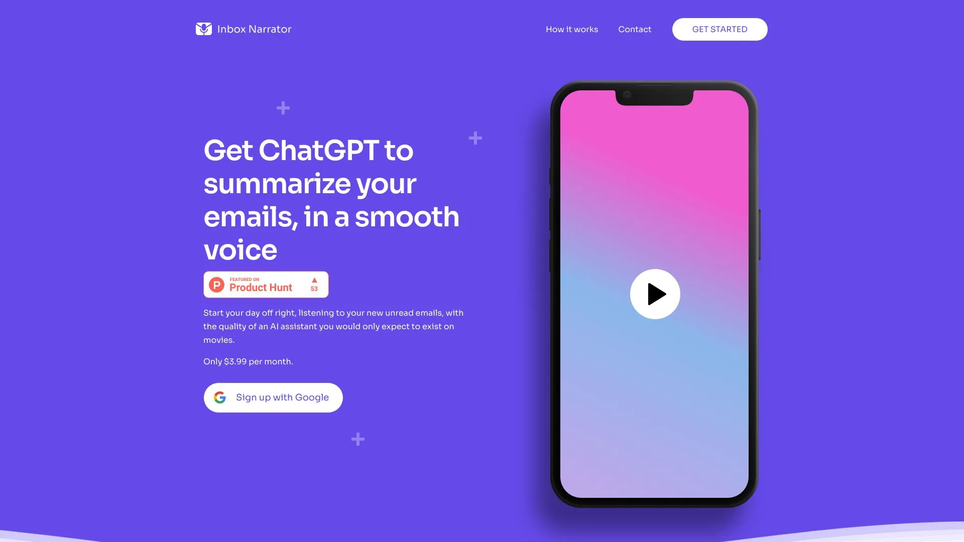 Inbox Narrator: AI-Powered Email Summaries for Voice Assistants | Creati.ai