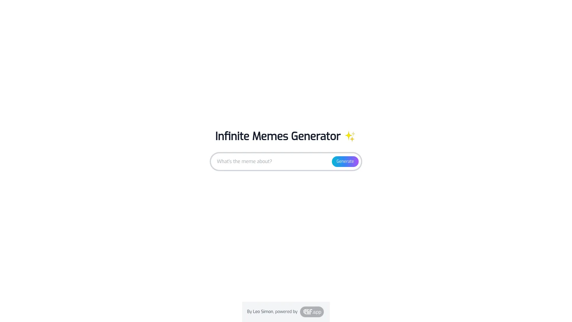 Infinite Meme Generator - Create Memes Effortlessly | Creati.ai