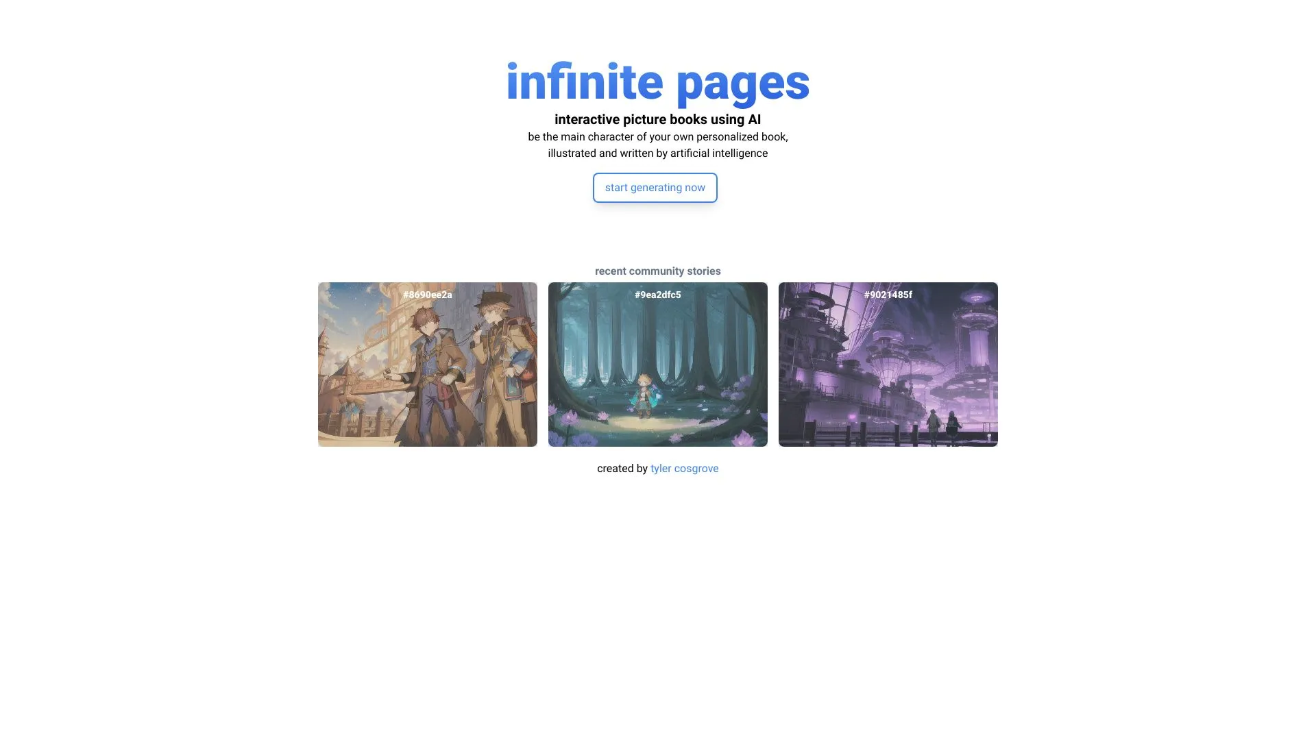 Infinite Pages: AI-Generated Personalized Interactive Picture Books ...