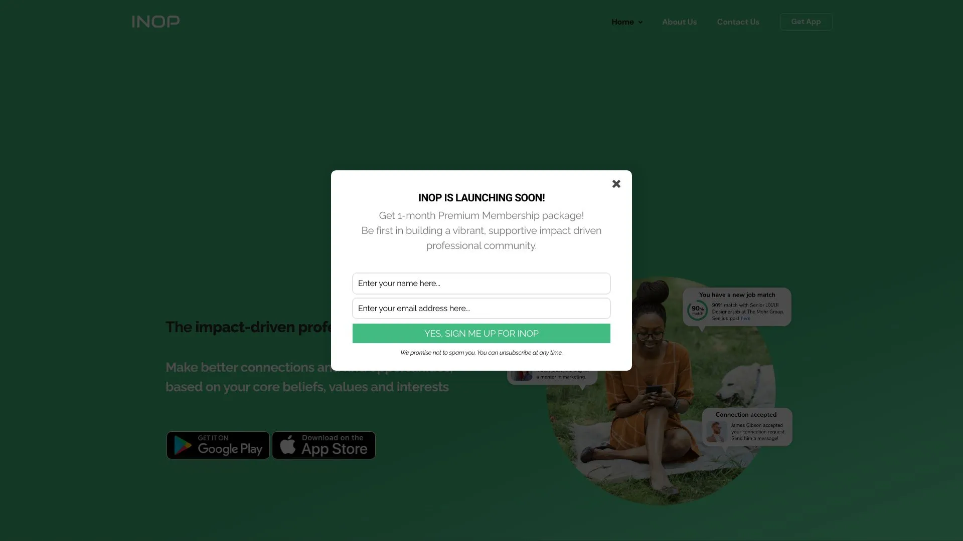 INOP - Plataforma de Redes Profesionales Impulsada por IA | Creati.ai