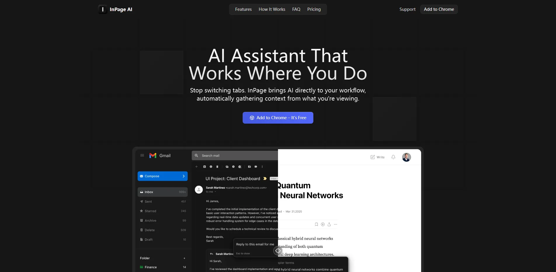 InPage AI - Advanced Content Automation Tool | Creati.ai