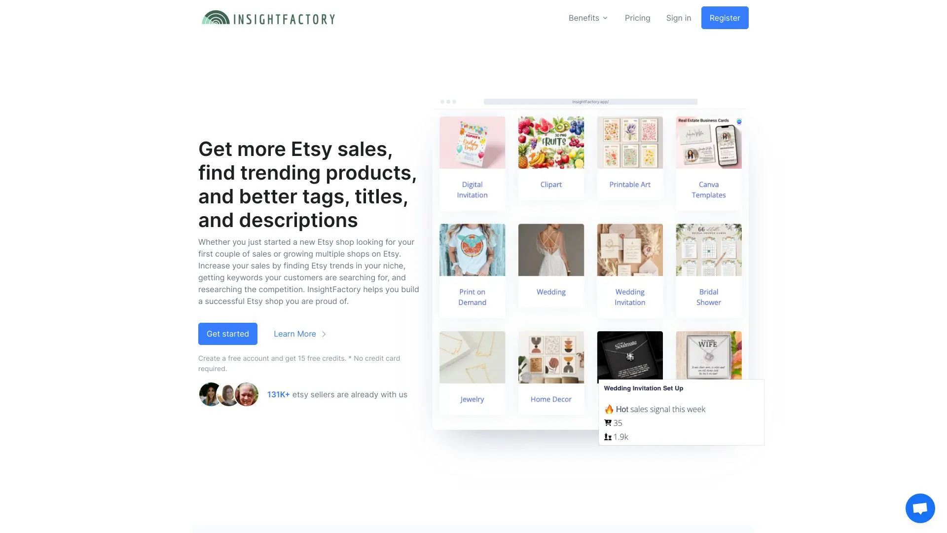 Optimize Your Etsy Listings with Insightfactory | Creati.ai