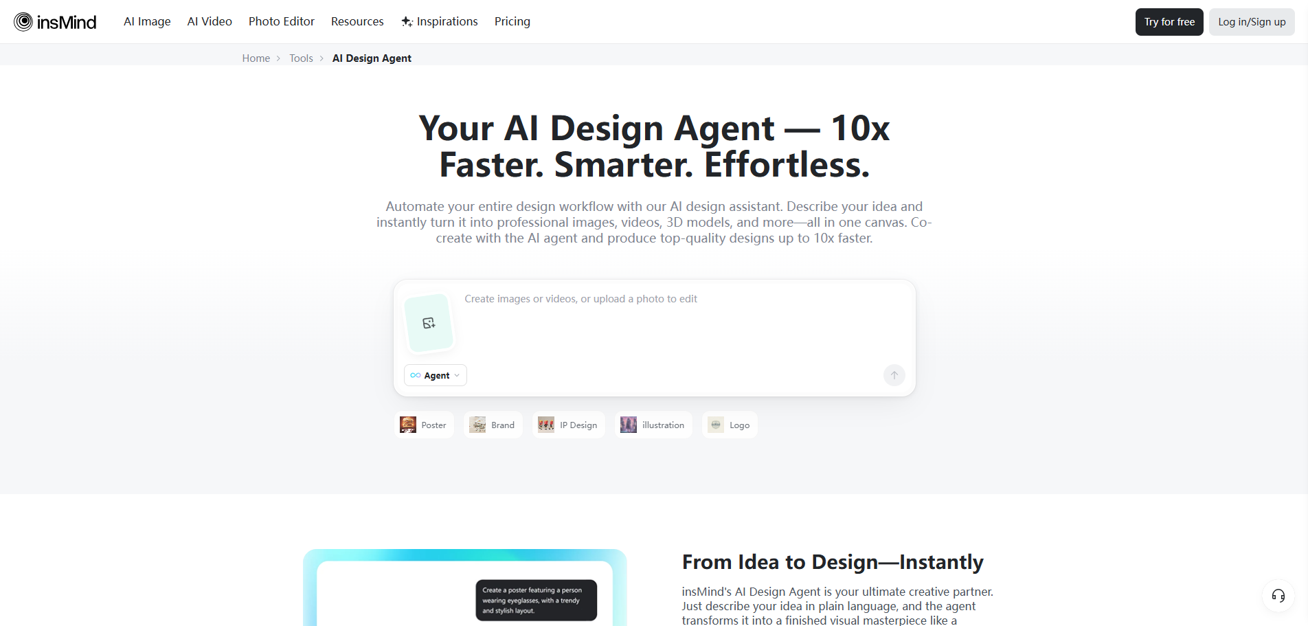 insMind AI Design Agent: Schnelle, intelligente Automatisierung des ...