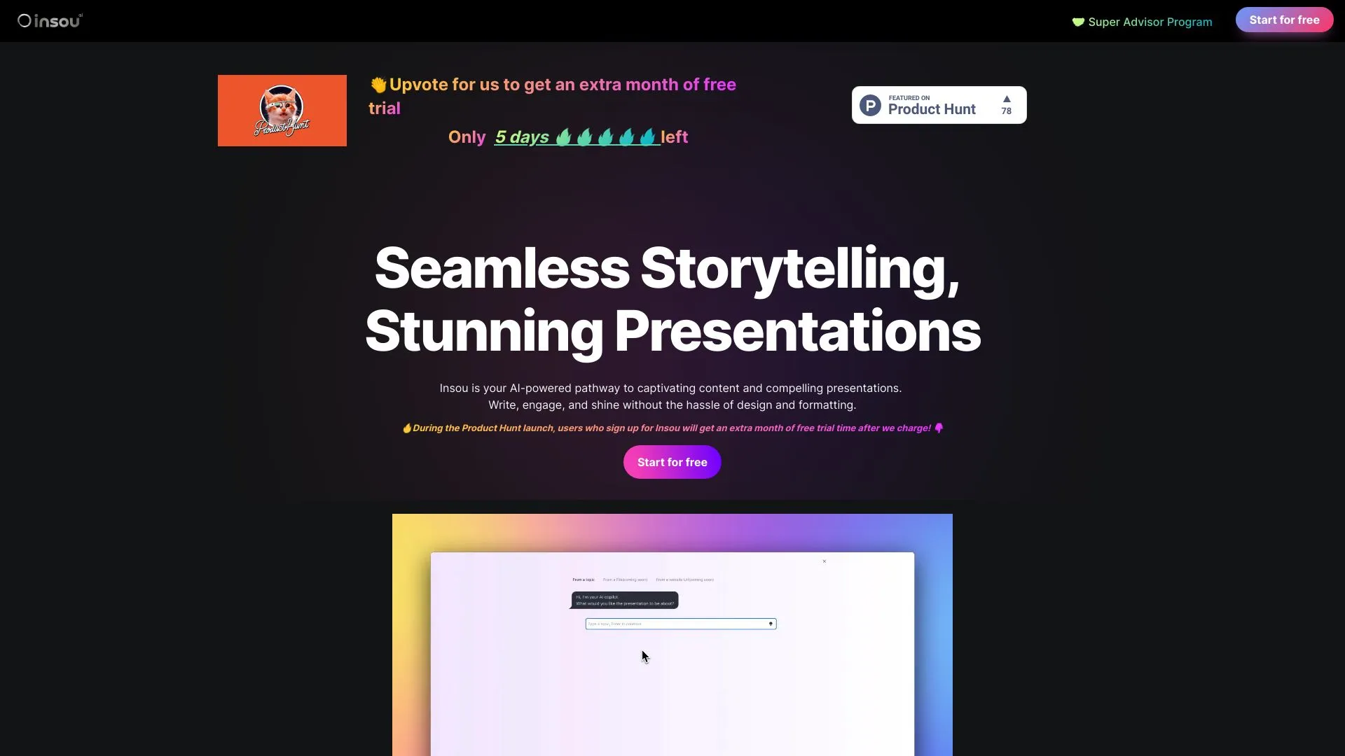 Insou - AI-Powered Presentation Platform | Creati.ai