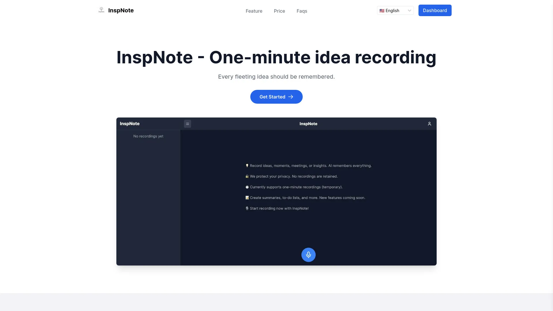 InspNote: AI-Powered Idea Capture Tool | Creati.ai