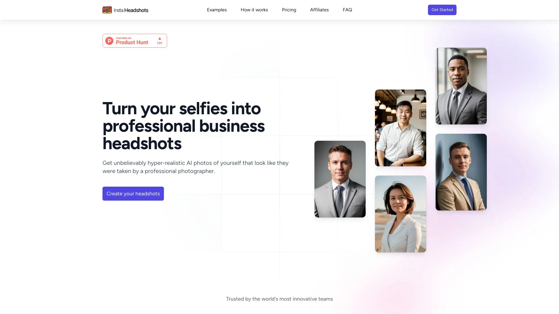 InstaHeadshots - AI-Powered Professional Headshots | Creati.ai
