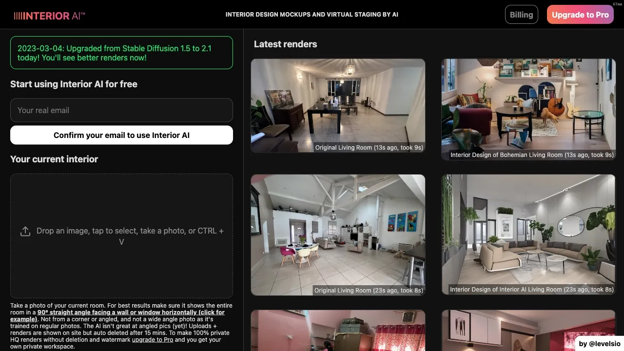 Interiorai Ai Powered Interior Design Virtual Staging Creati Ai