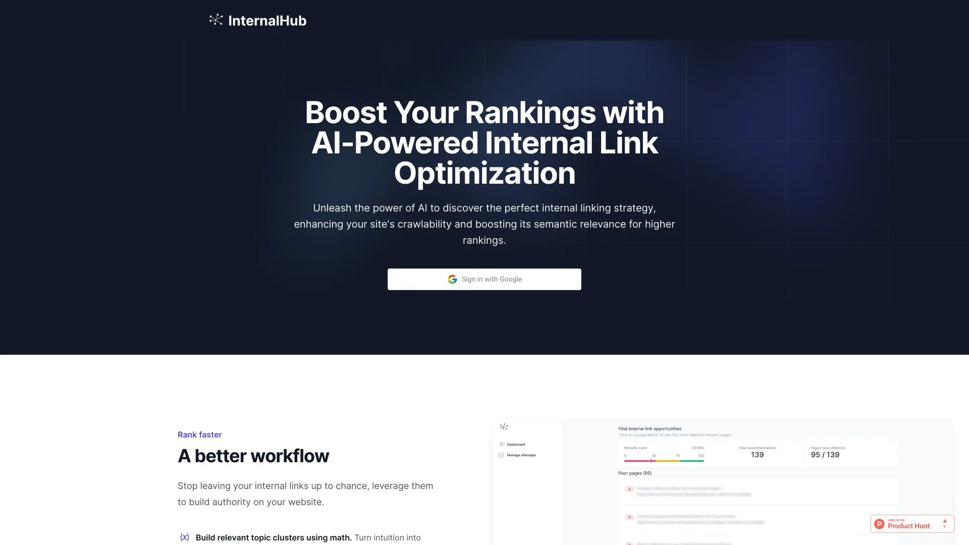 InternalHub - AI-Powered Internal Link Optimization | Creati.ai