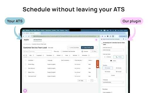 Live Interview by Sapia.ai: Streamline Your Interview Scheduling ...