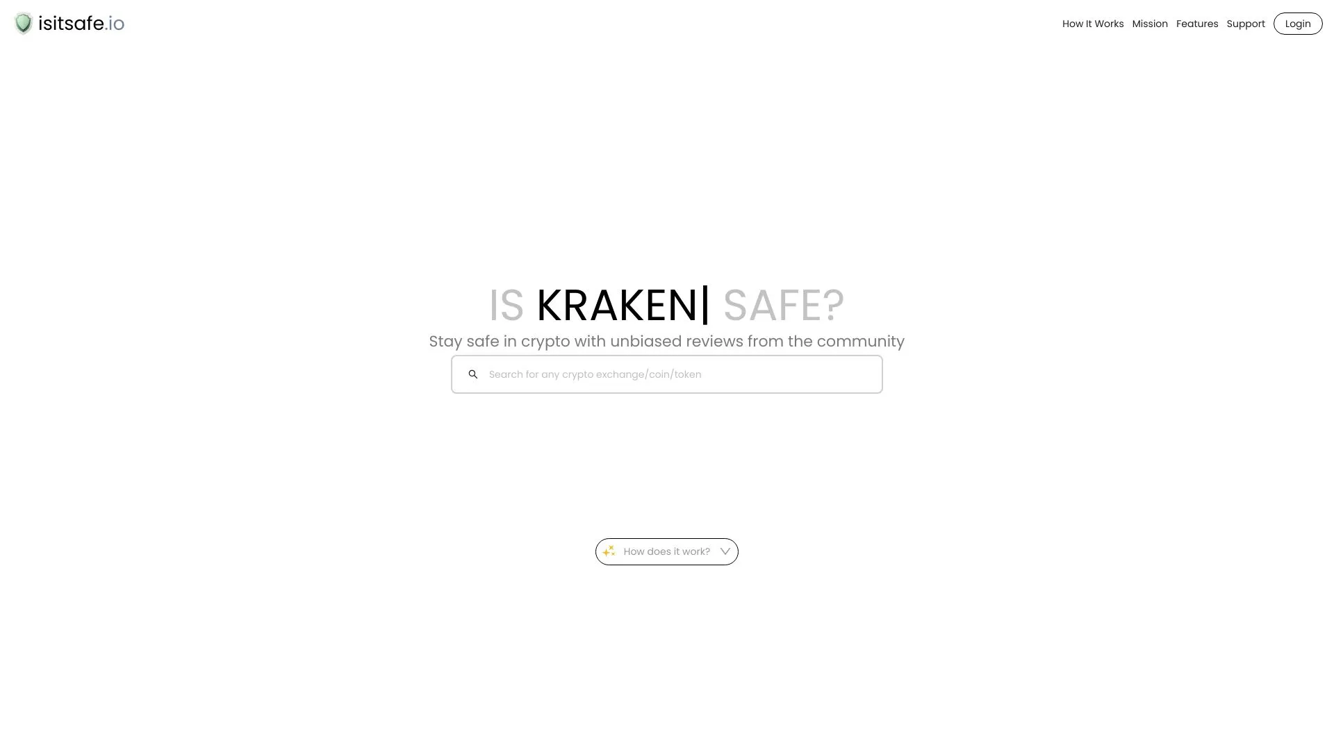 IsItSafe.io - Authentic Reviews for Crypto & Web3 Products | Creati.ai