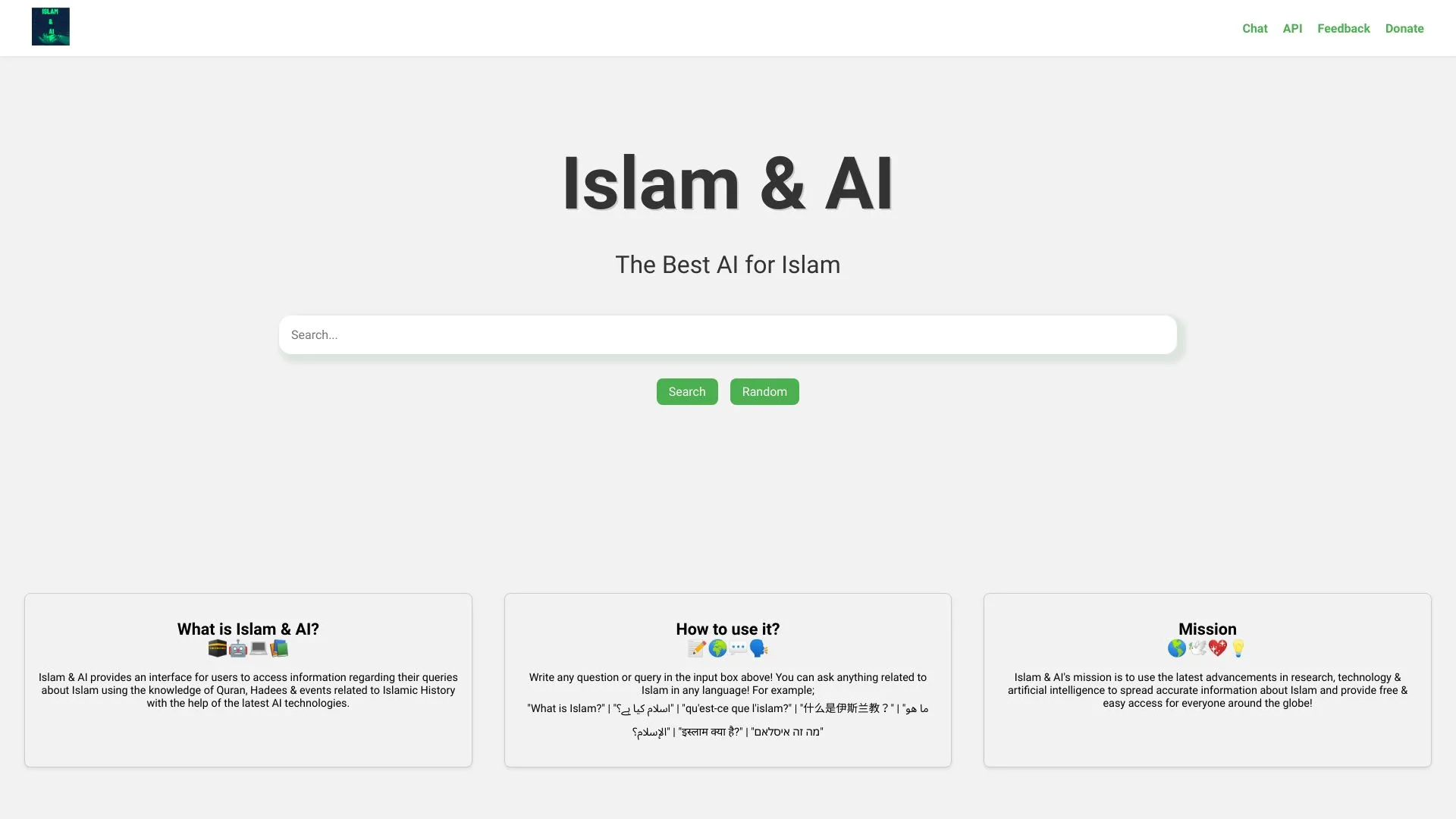 Islam & AI: Accurate Islamic Information | Creati.ai