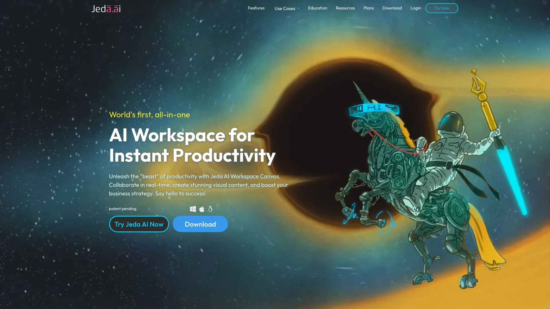 Jeda.ai: Generative AI Workspace for Innovation | Creati.ai