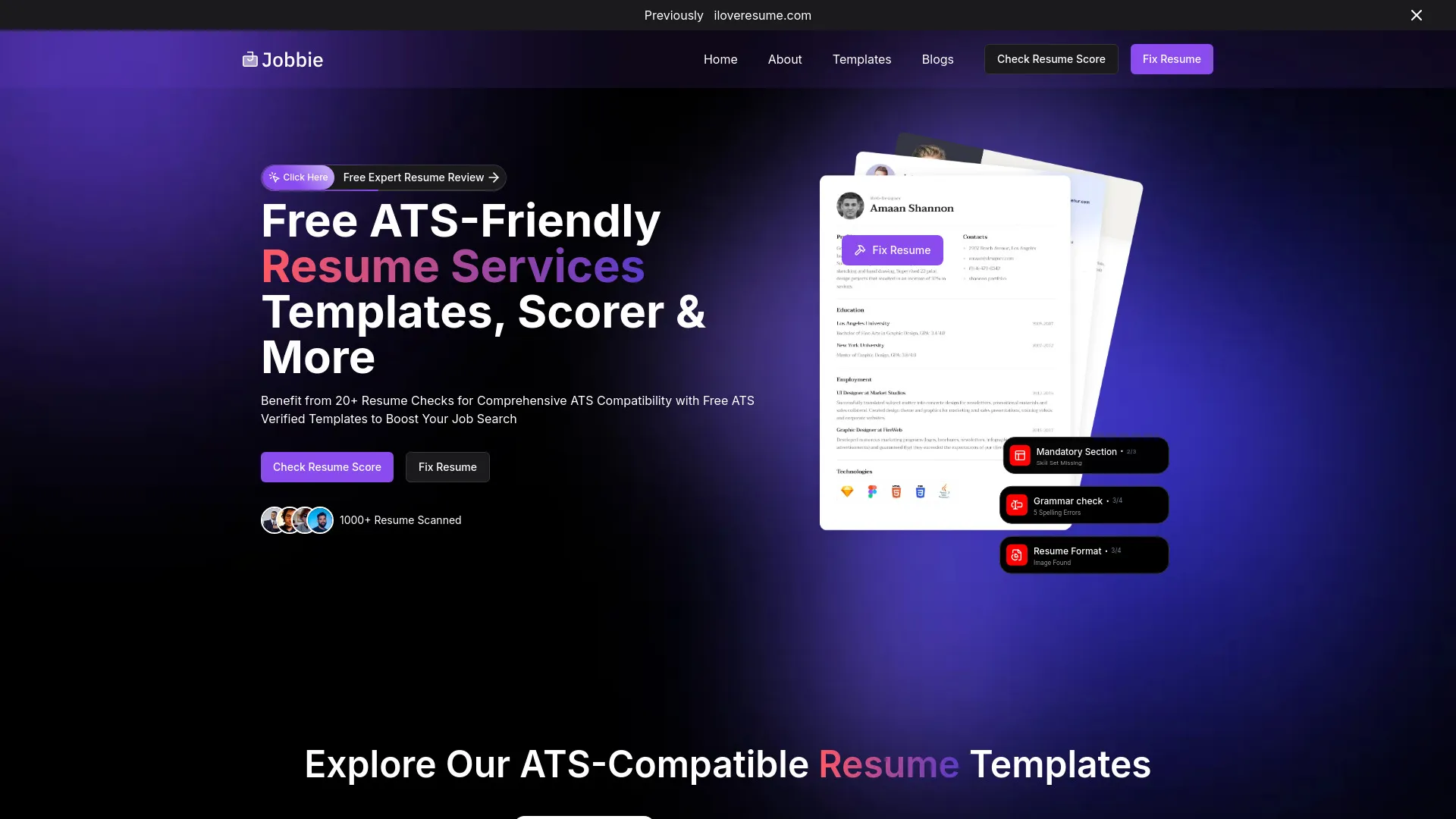 Jobbie - Simplify Your Job Search and Recruitment | Creati.ai