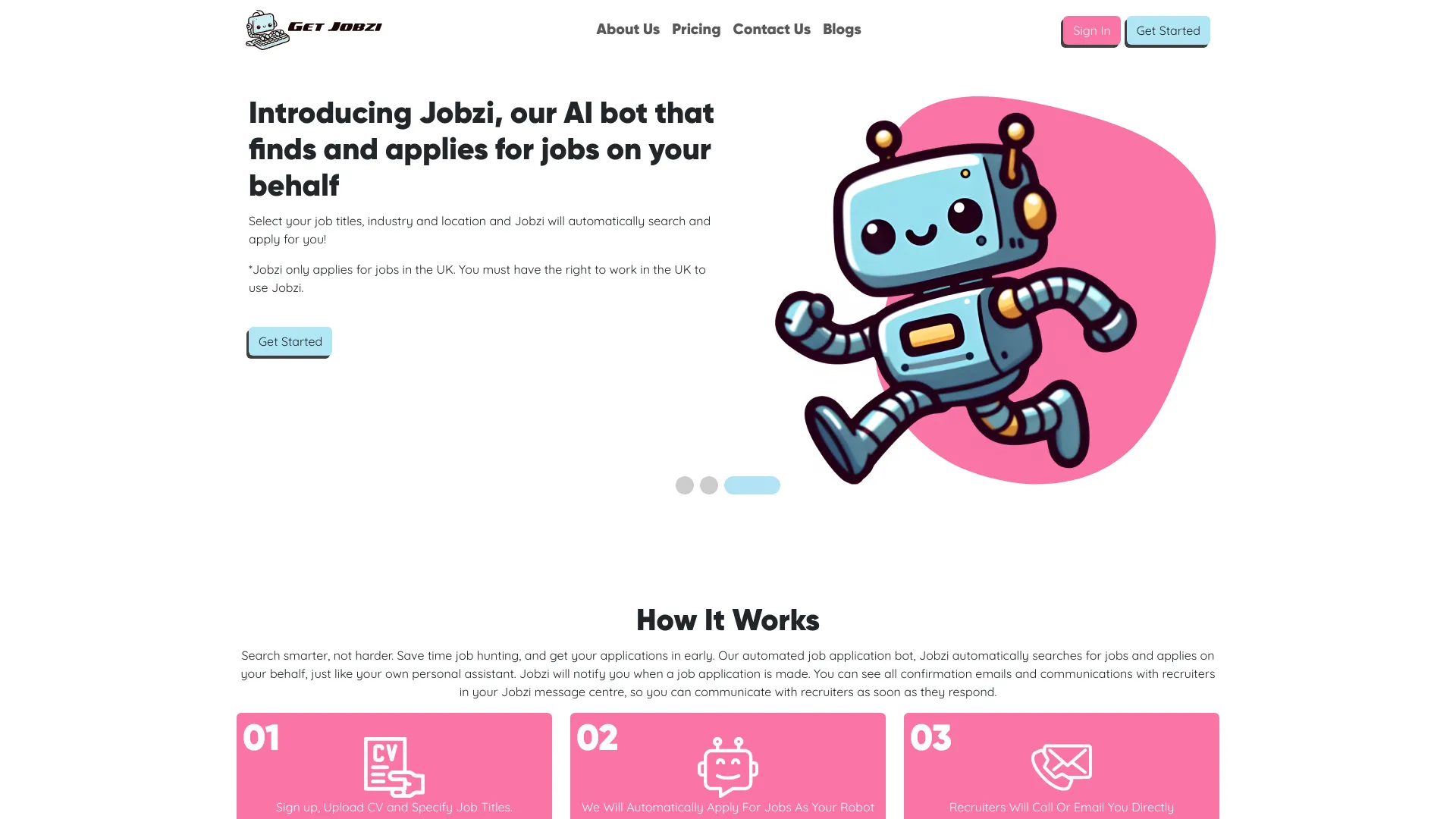 GetJobzi - AI-Powered Job Application Assistant | Creati.ai