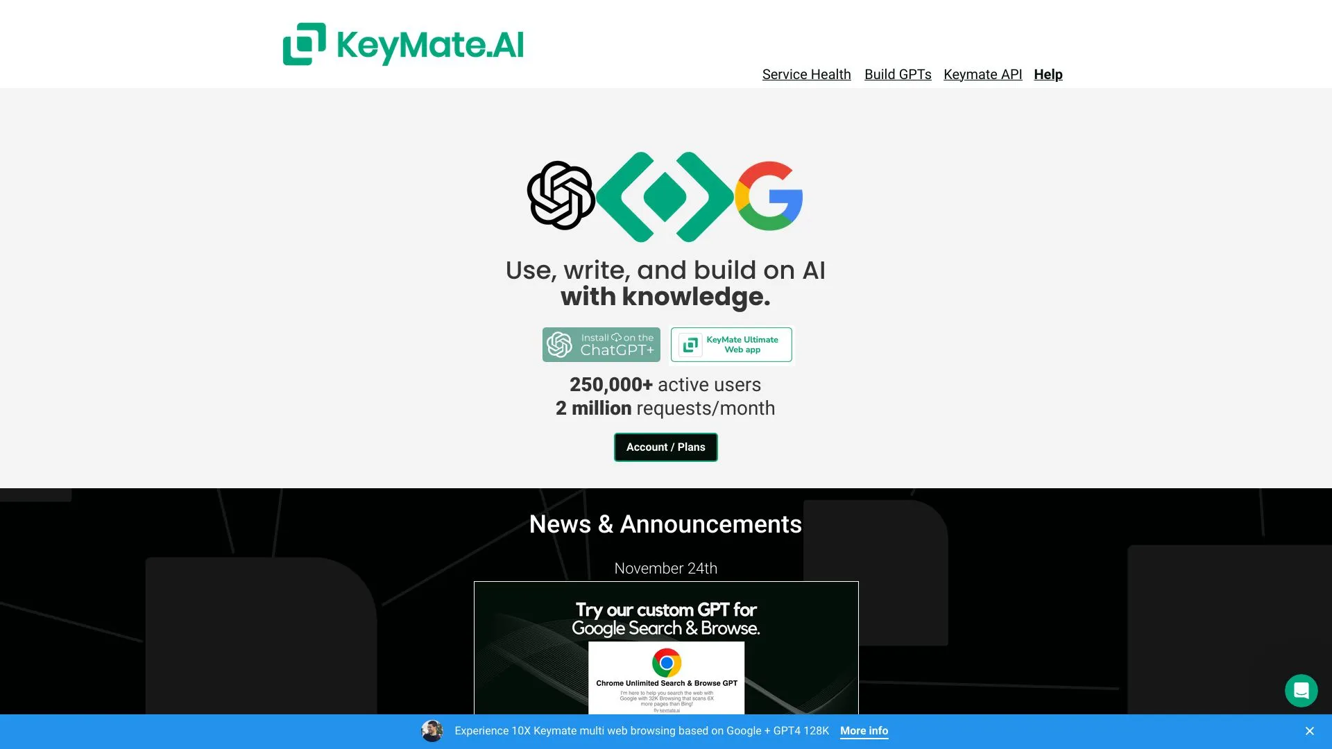 Keymate AI: Elevate Your Web Search & Research Management | Creati.ai