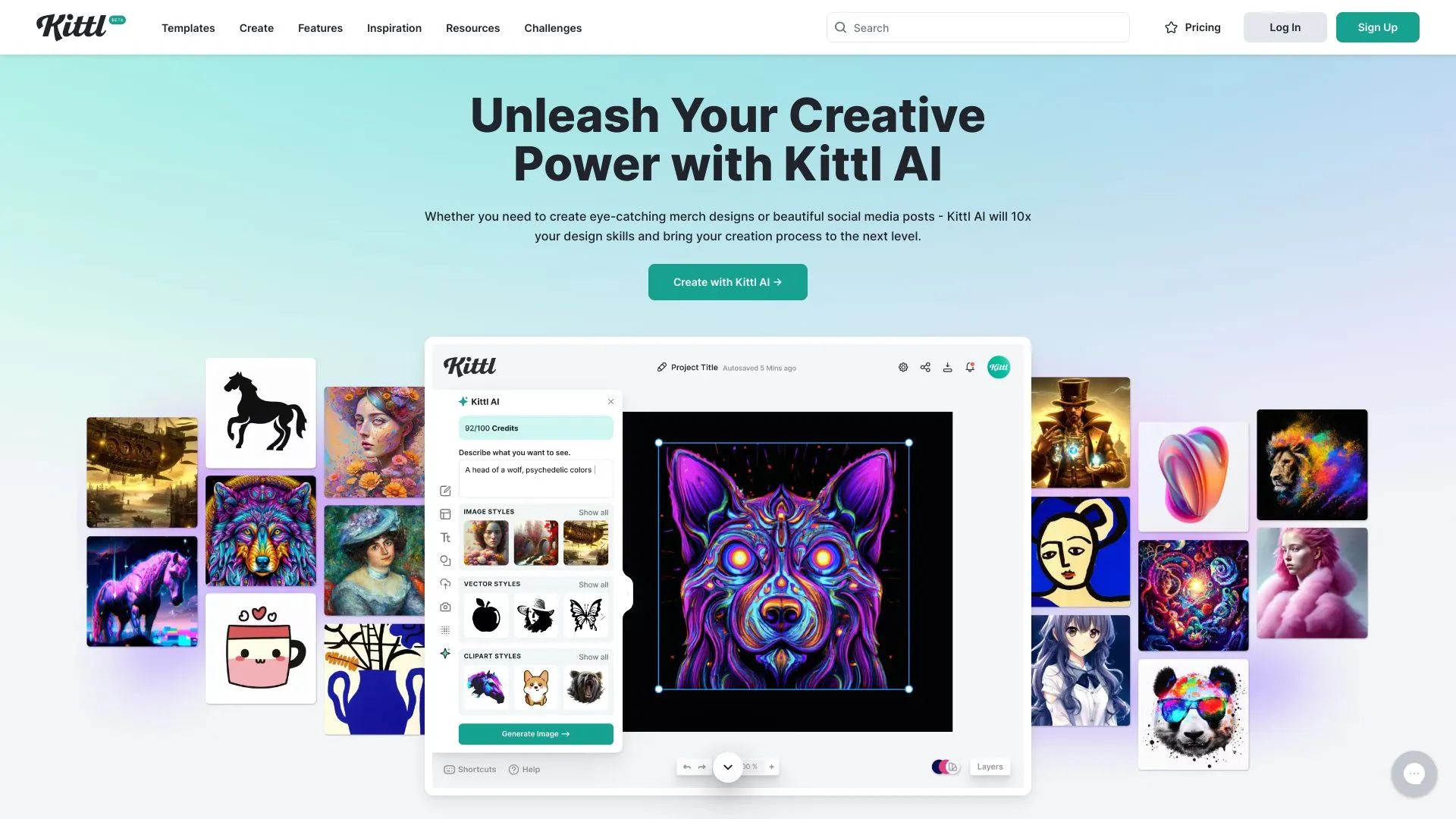 Kittl - Easy Design Platform for Stunning Graphics | Creati.ai