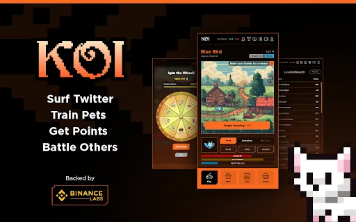 Koi Pet - Interactive Digital Pet for Chrome | Creati.ai