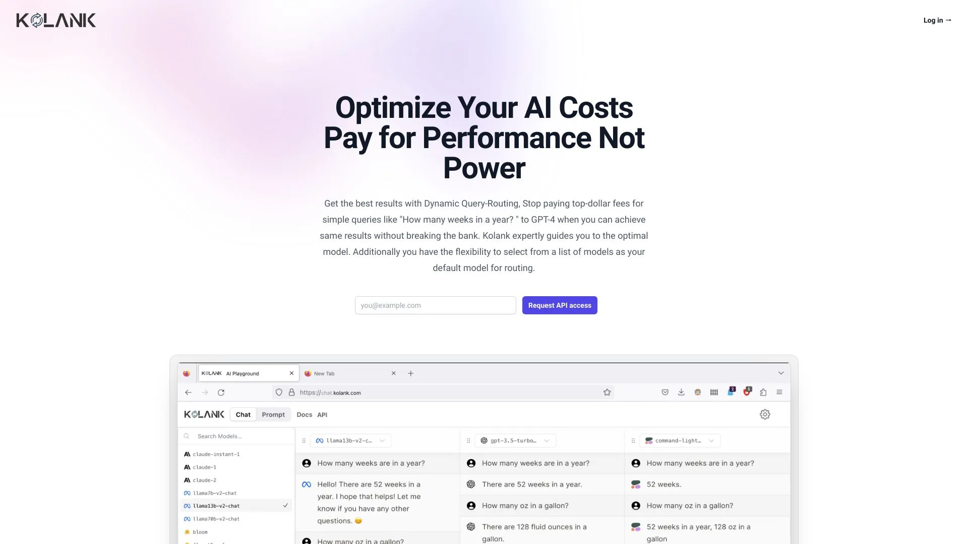 Kolank: Unified Interface for Multiple LLMs | Creati.ai
