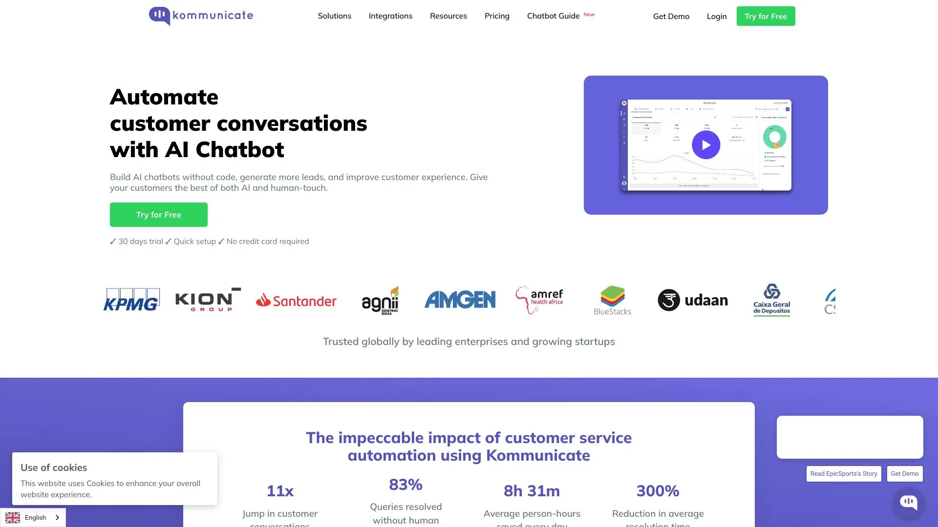 Kommunicate: AI-Powered Customer Support Platform | Creati.ai