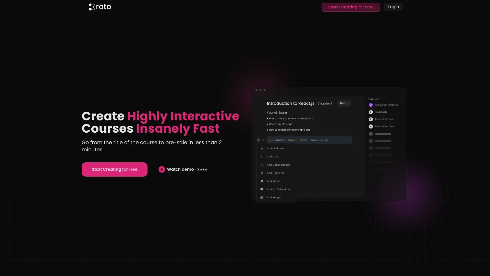 Kroto: AI-Driven Course and Product Video Creator | Creati.ai