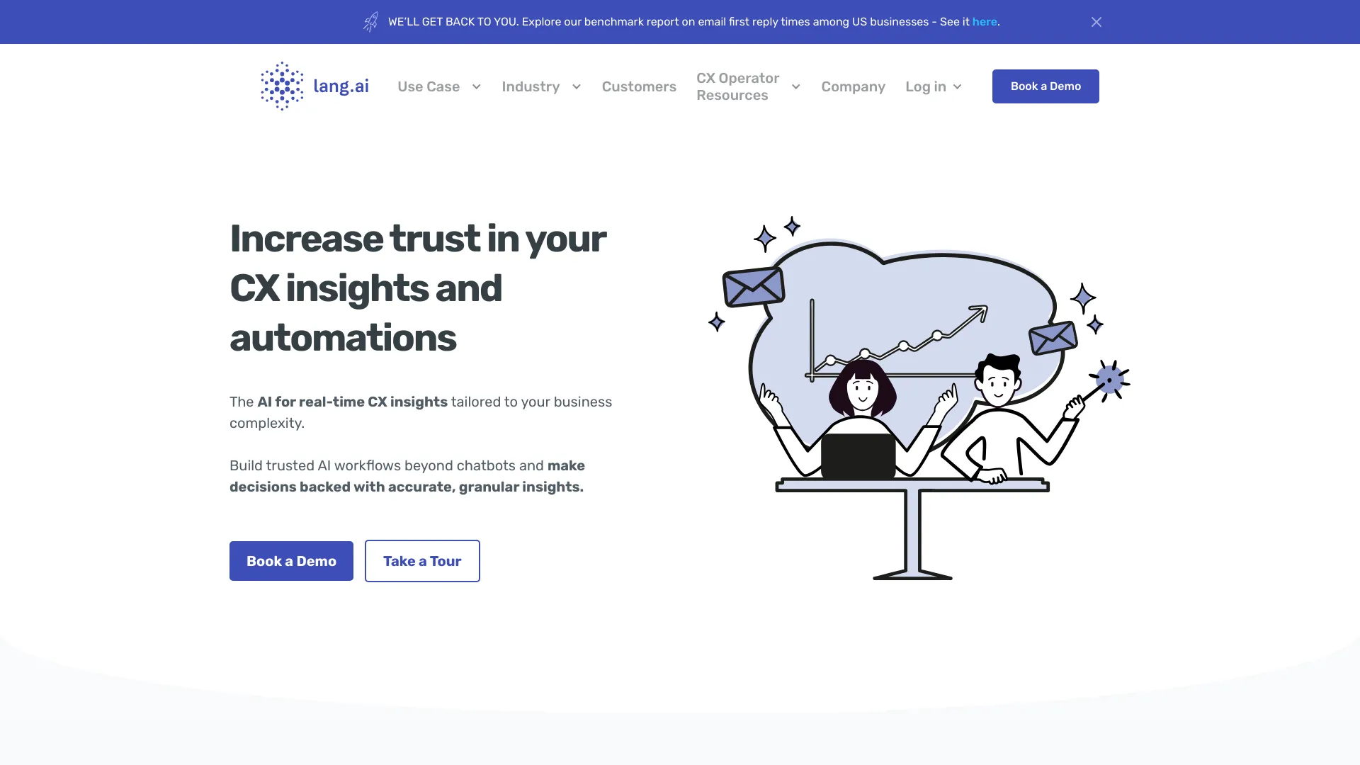 Lang.ai: No-Code AI Platform for CX Automation | Creati.ai