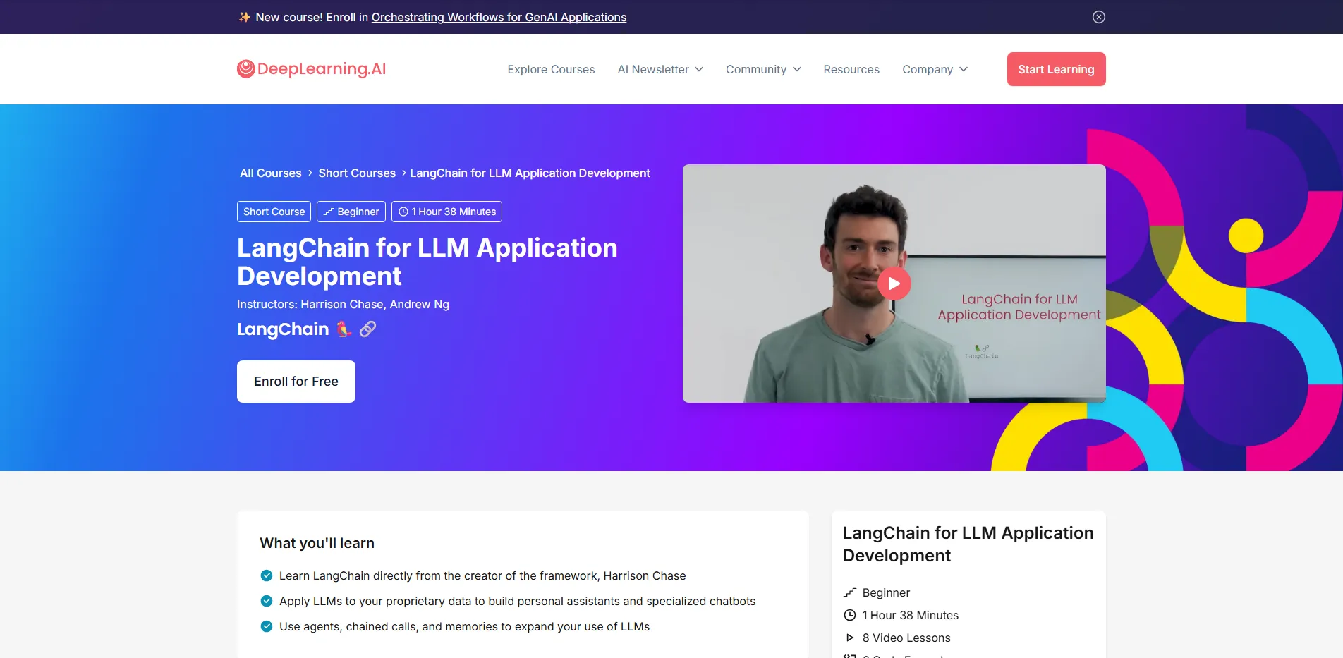 LangChain – Powerful Framework for LLM Application Development | Creati.ai