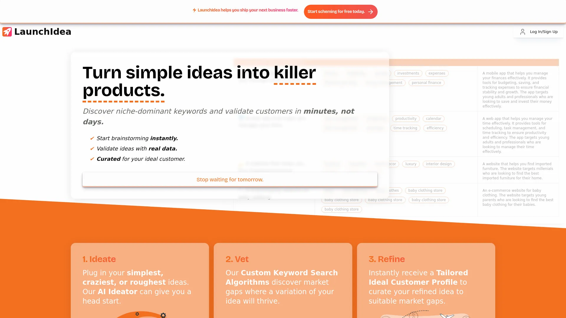 LaunchIdea: Fast-Track Your Startup Journey | Creati.ai