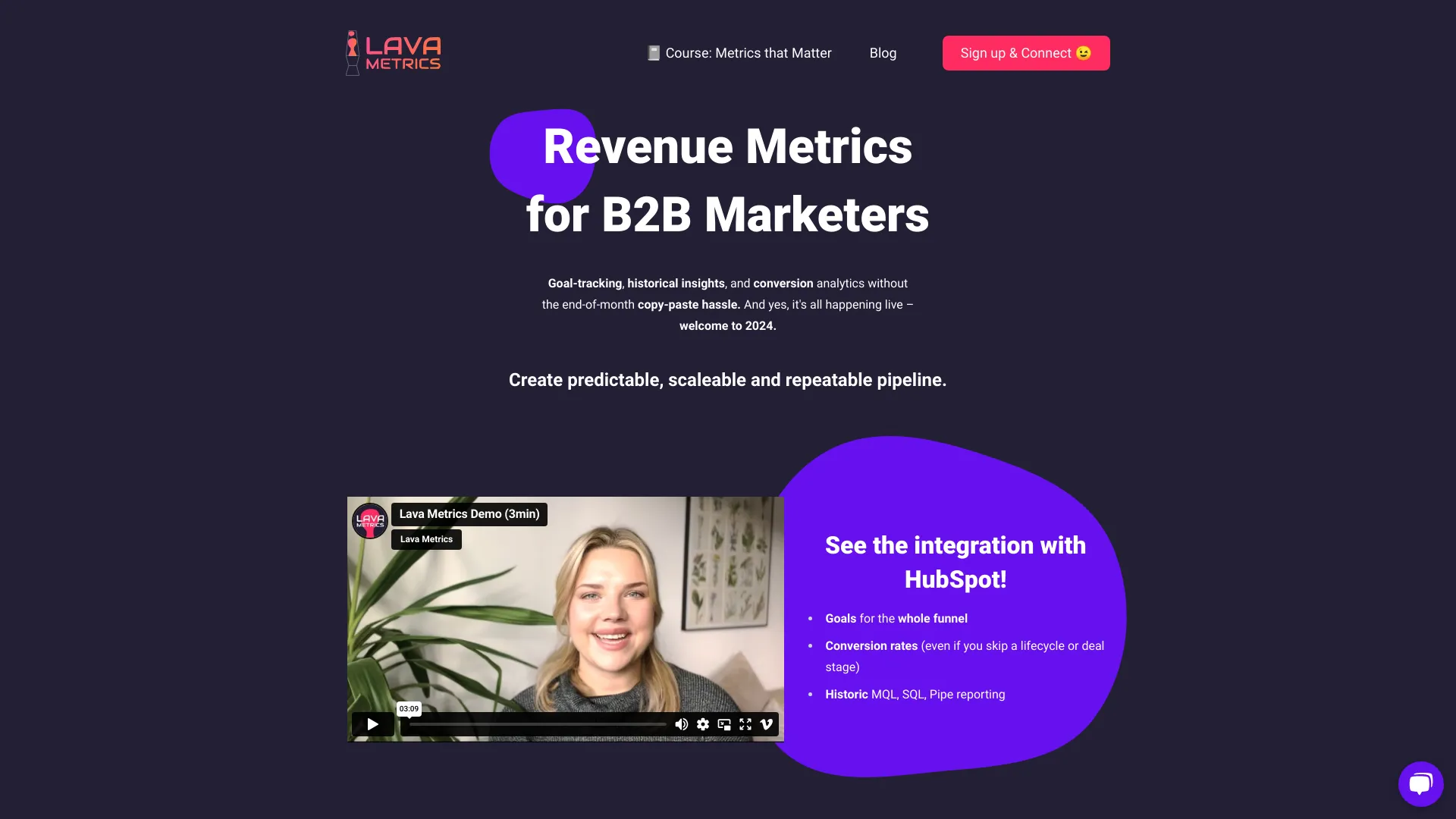 LavaMetrics | B2B Marketing Metrics Platform | Creati.ai