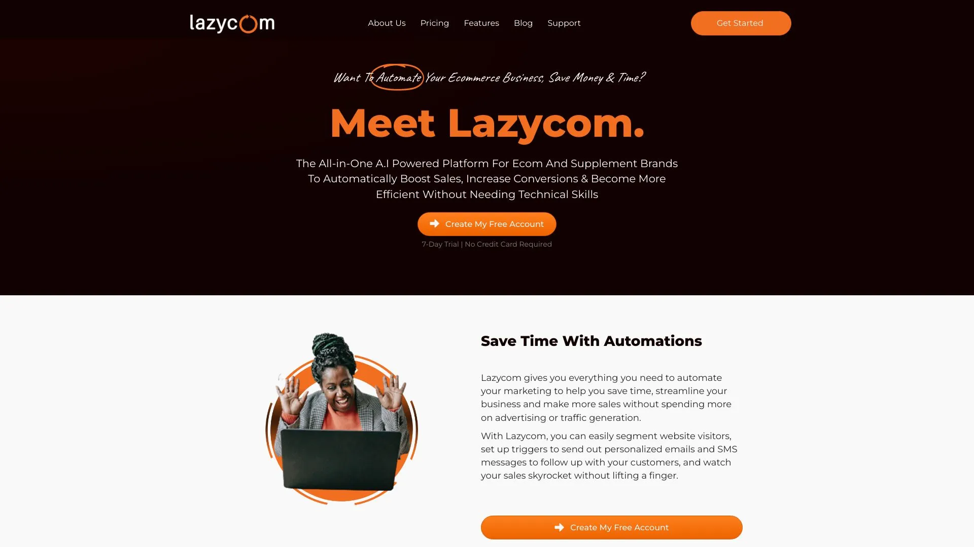 Lazycom – AI-Powered E-commerce Optimization Platform | Creati.ai