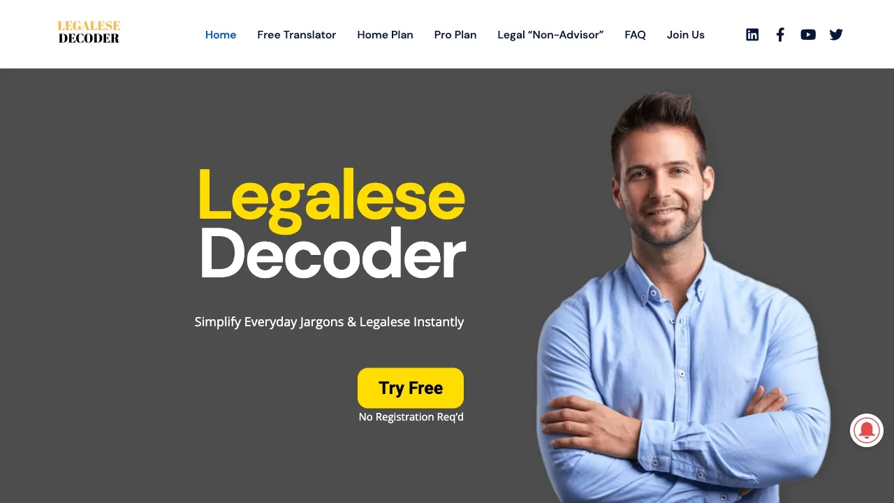 Legalese Decoder: Simplify Your Legal Documents | Creati.ai