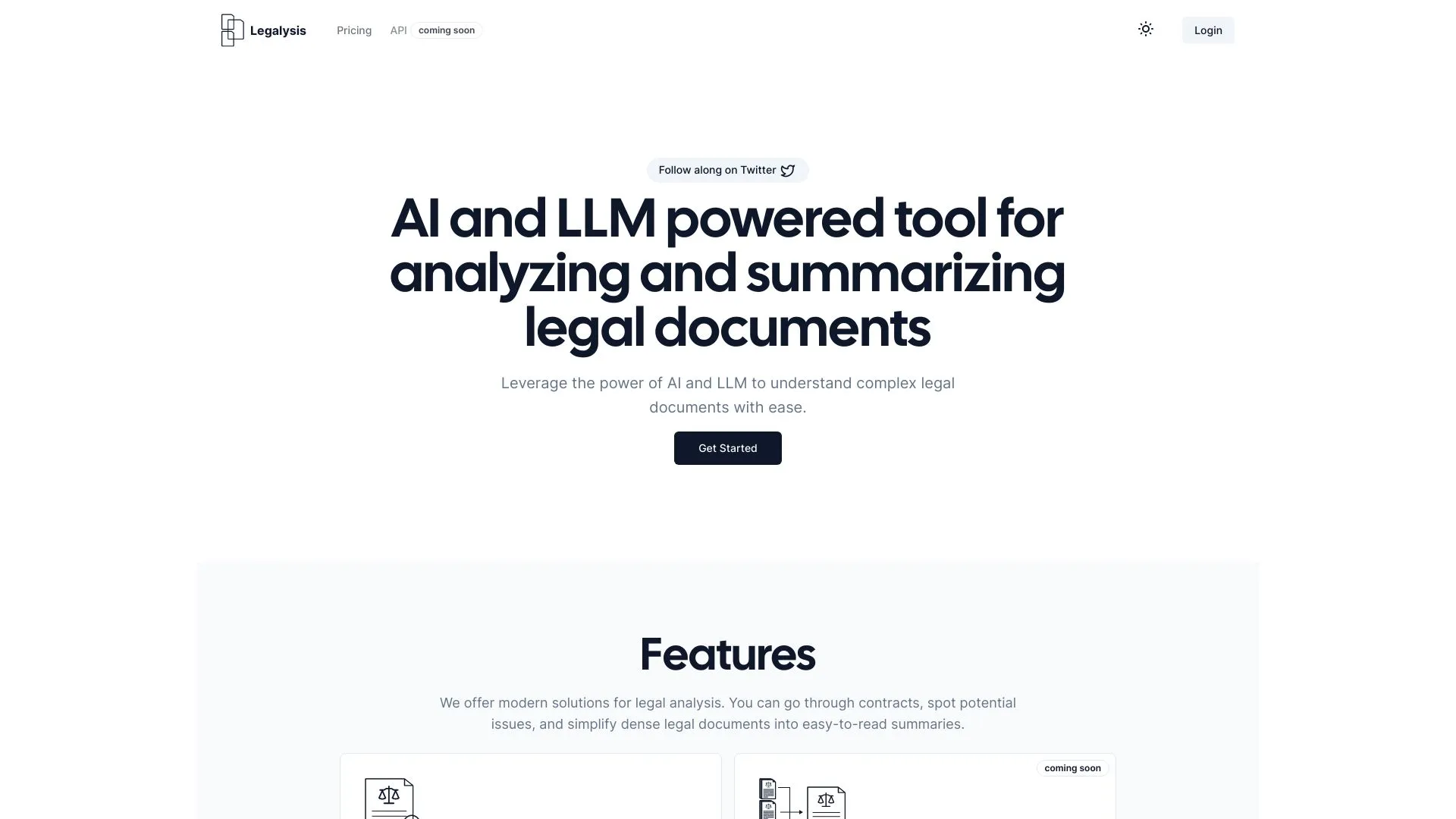 Legalysis - AI-Powered Legal Document Analysis | Creati.ai