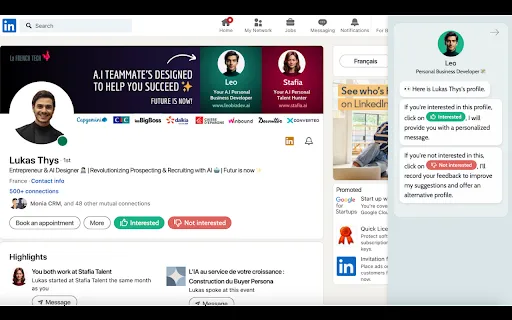 LEO Bizdev - Assistant de développement commercial alimenté par l'IA | Creati.ai