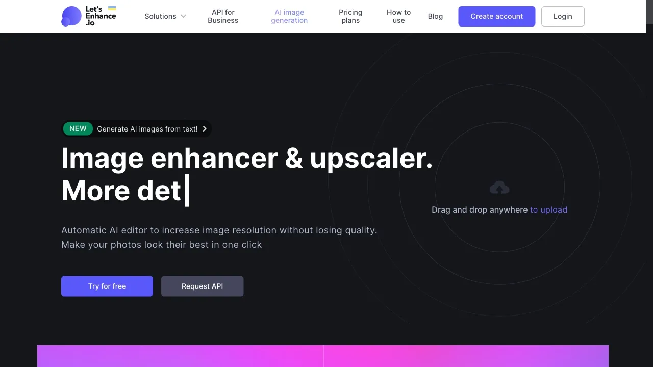 Enhance and Upscale Images with Let's Enhance Online Tool | Creati.ai