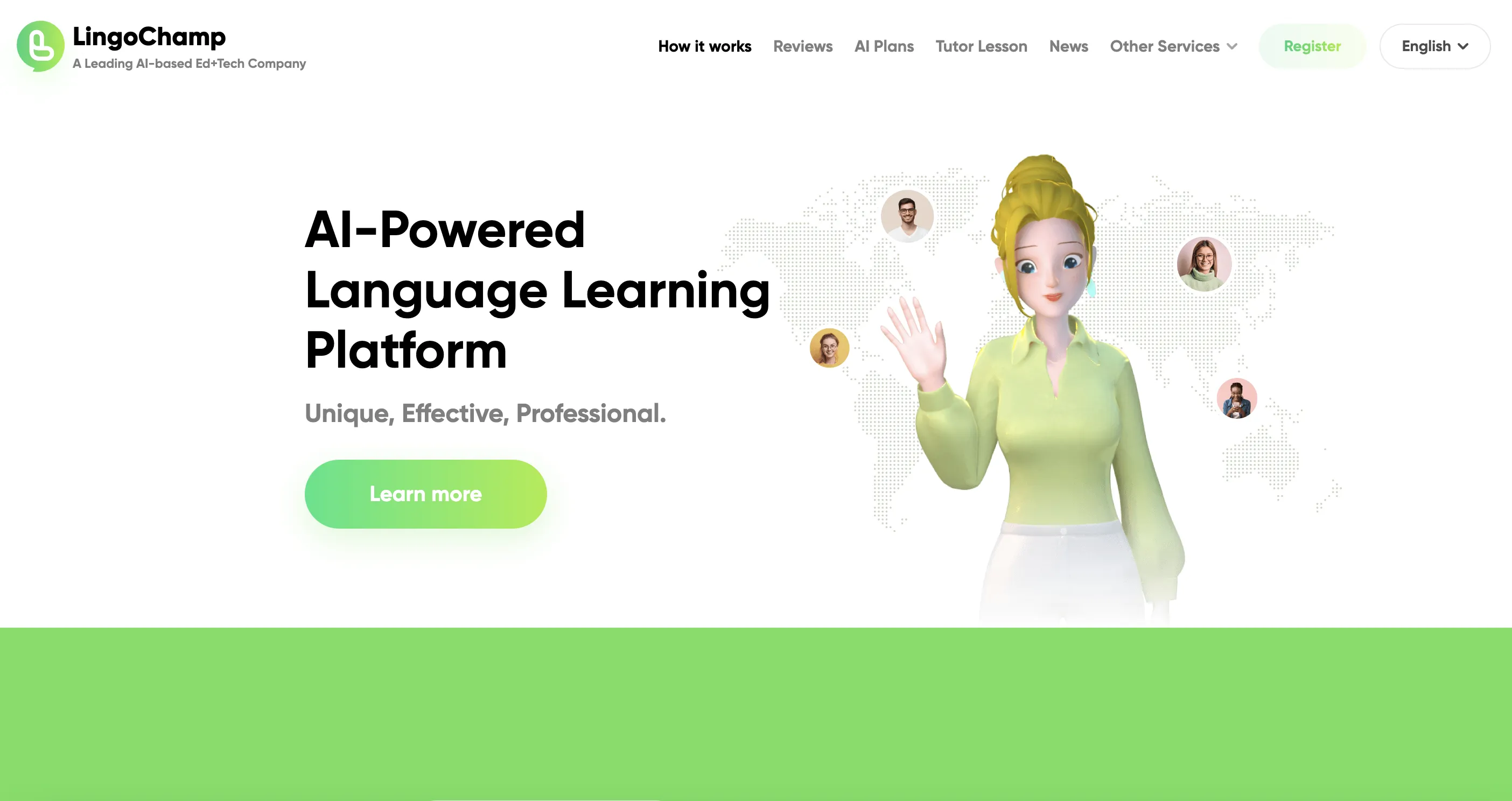 LingoChamp: Plataforma de Aprendizaje de Inglés Impulsada por IA | Creati.ai