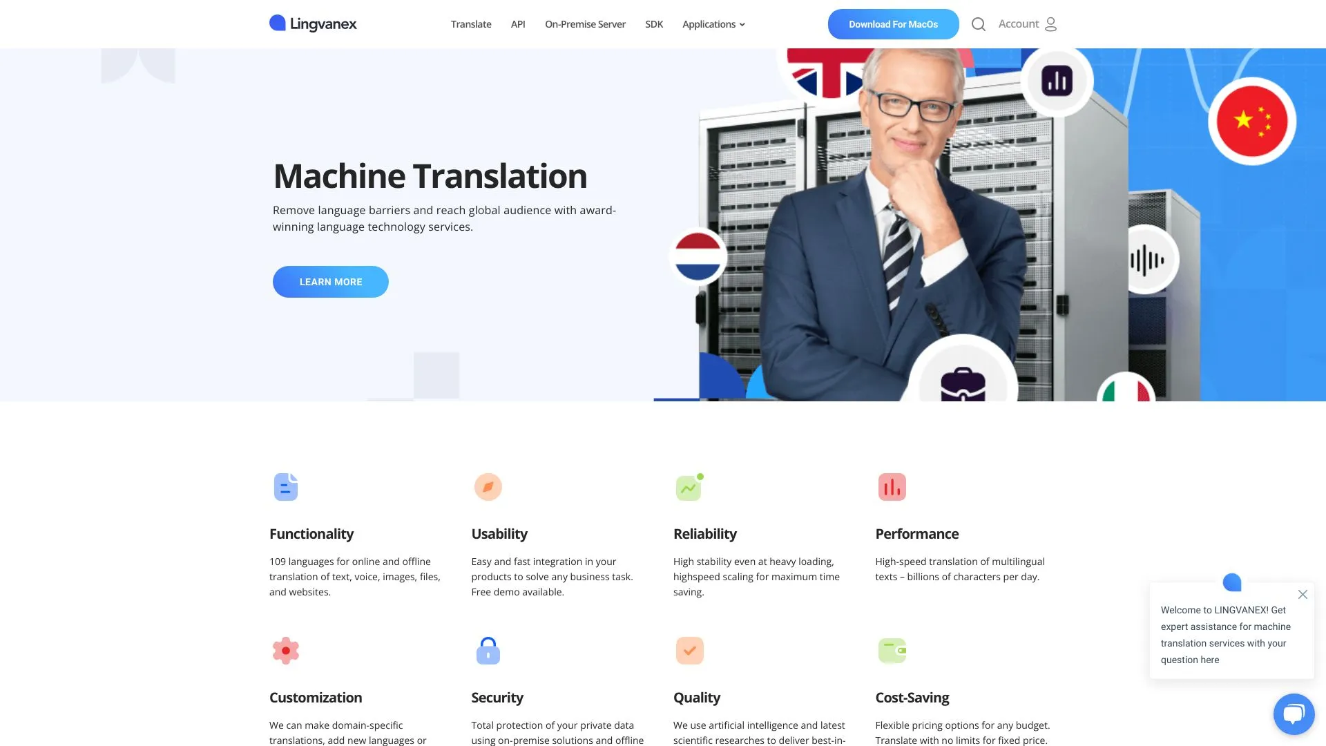 Lingvanex | Advanced Translation and Speech Recognition Tools | Creati.ai