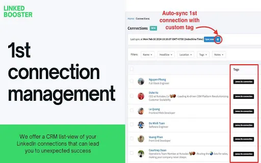 Linked Booster: The Ultimate LinkedIn Automation Tool | Creati.ai