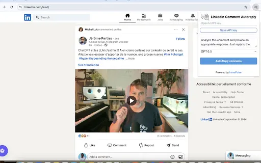 LinkedIn Comment Autoreply - Automate Your LinkedIn Engagement | Creati.ai