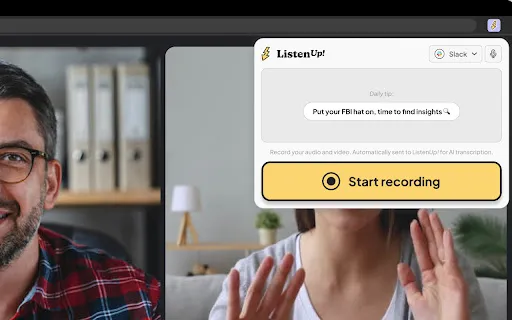 ListenUp: Capture o Feedback do Usuário Facilmente | Creati.ai