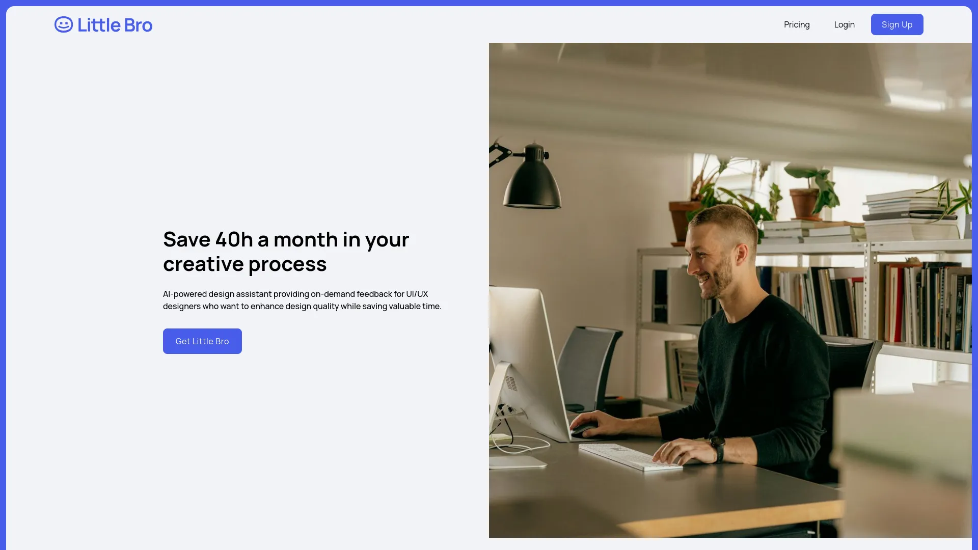 Little Bro - AI-Powered Design Assistant for UI/UX Designers | Creati.ai