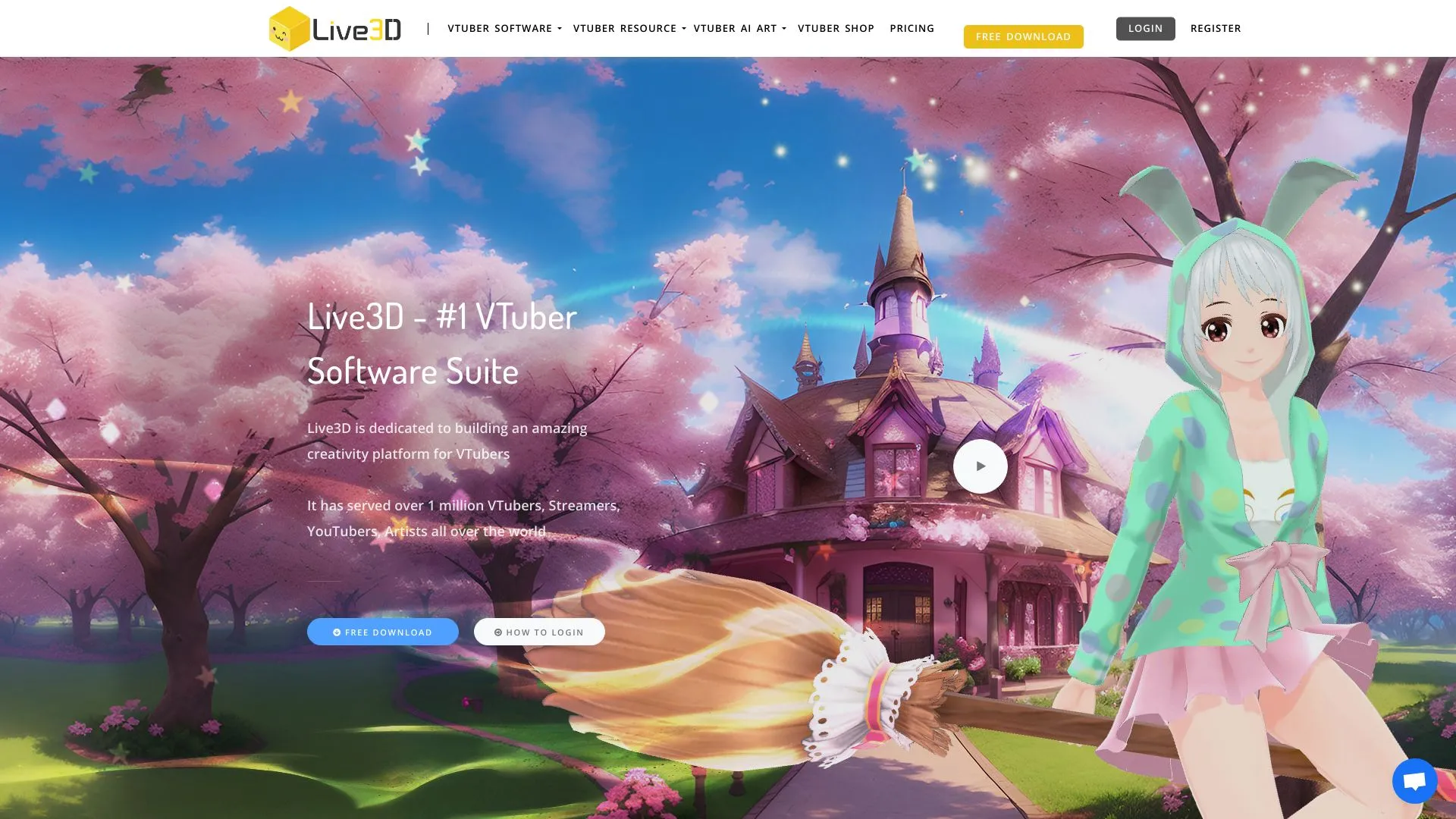Live3D: Top VTuber Software Suite for Avatars & Animation | Creati.ai